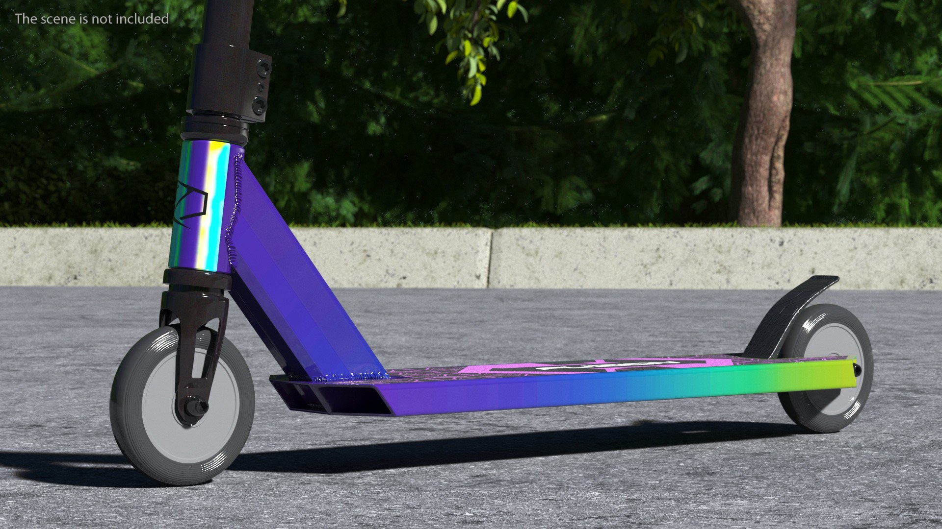 3D Stunt Scooter Fuzion X-3 Pro For Kids Model - TurboSquid 2026018