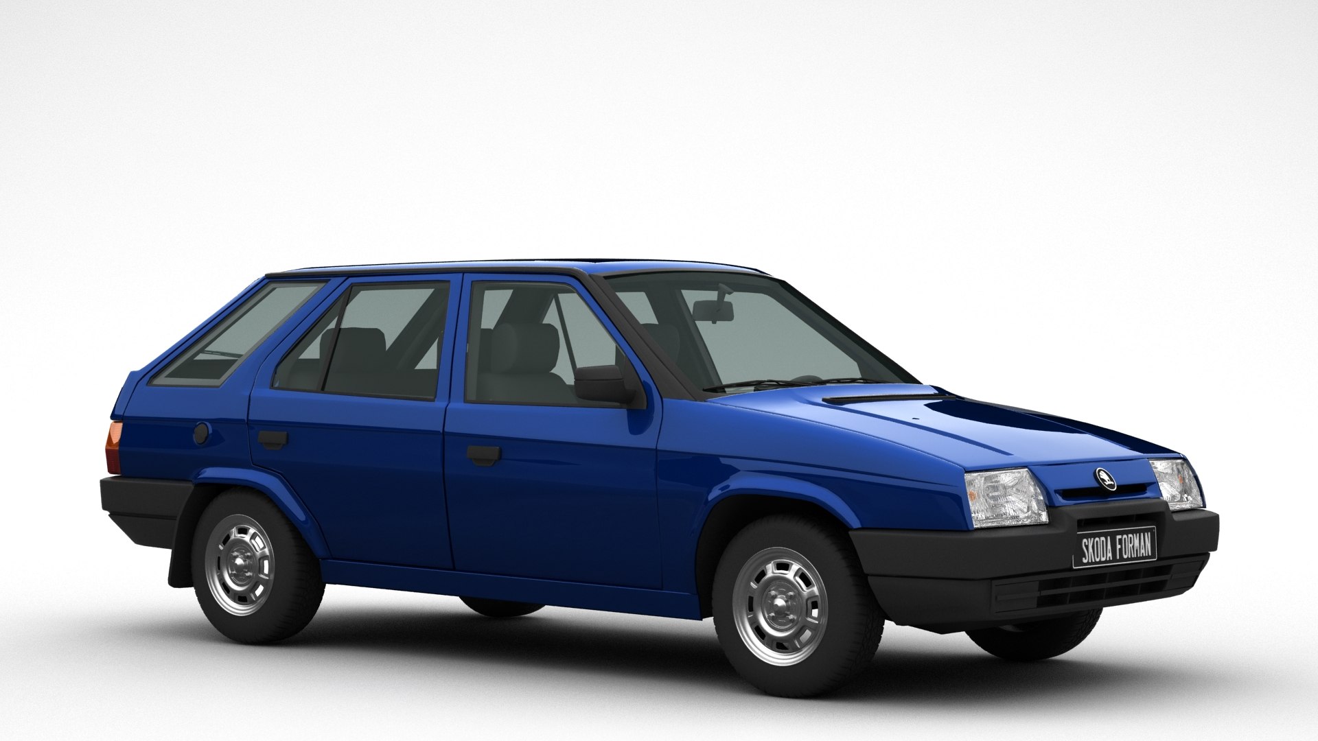 3D Skoda Forman - TurboSquid 2011503
