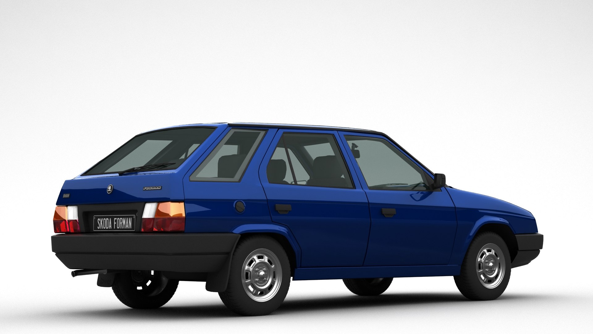 3D Skoda Forman - TurboSquid 2011503