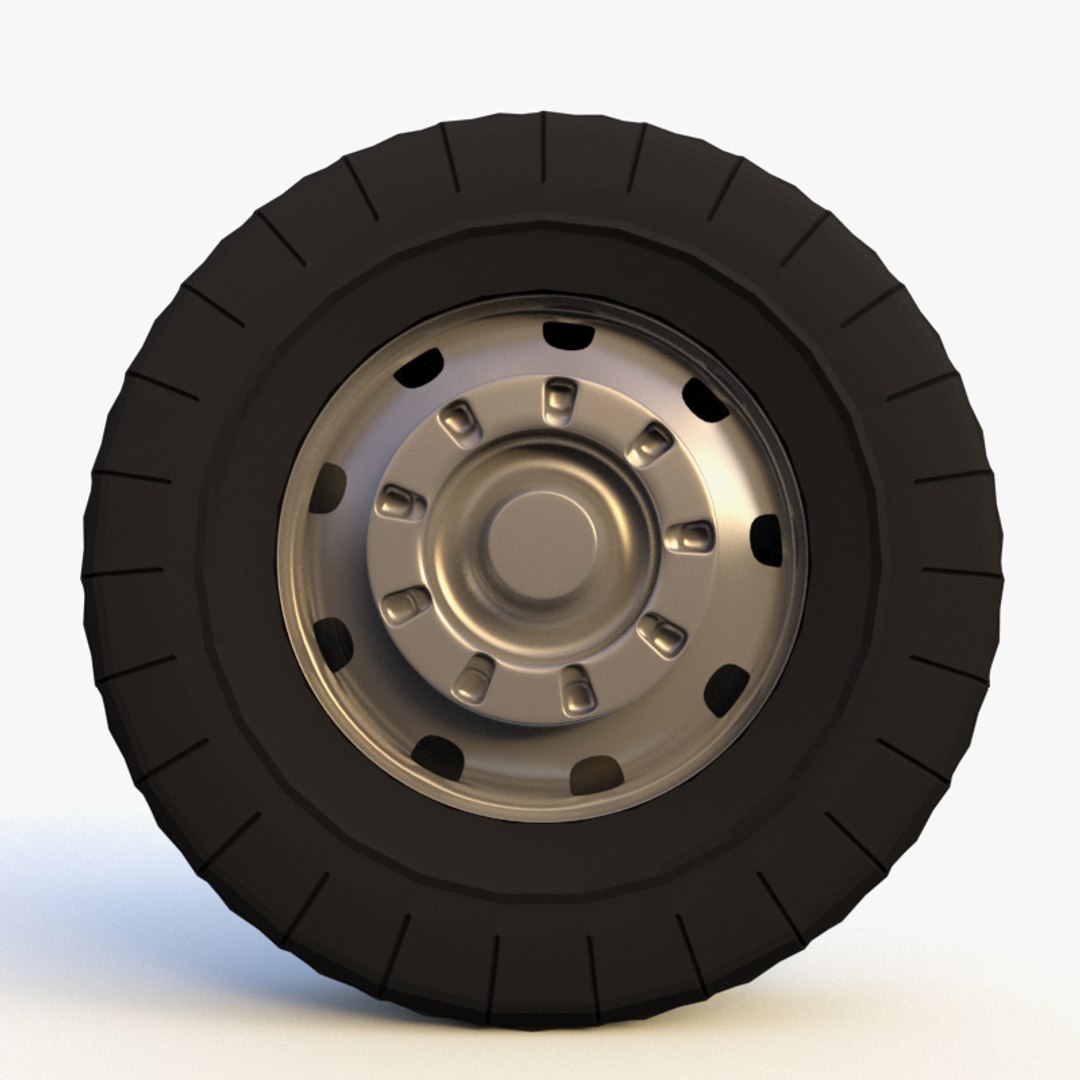 3d Bus Wheel