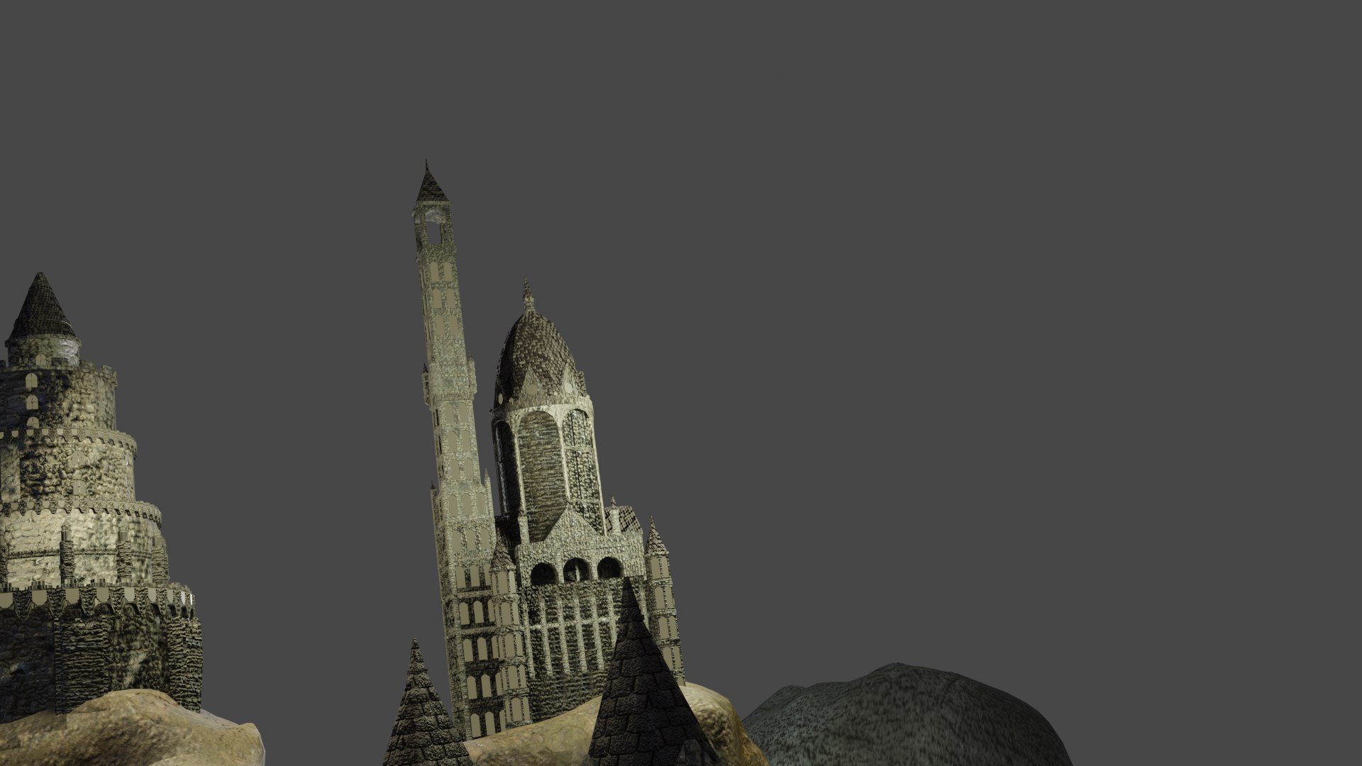 Zamok 3D Model - TurboSquid 2138549