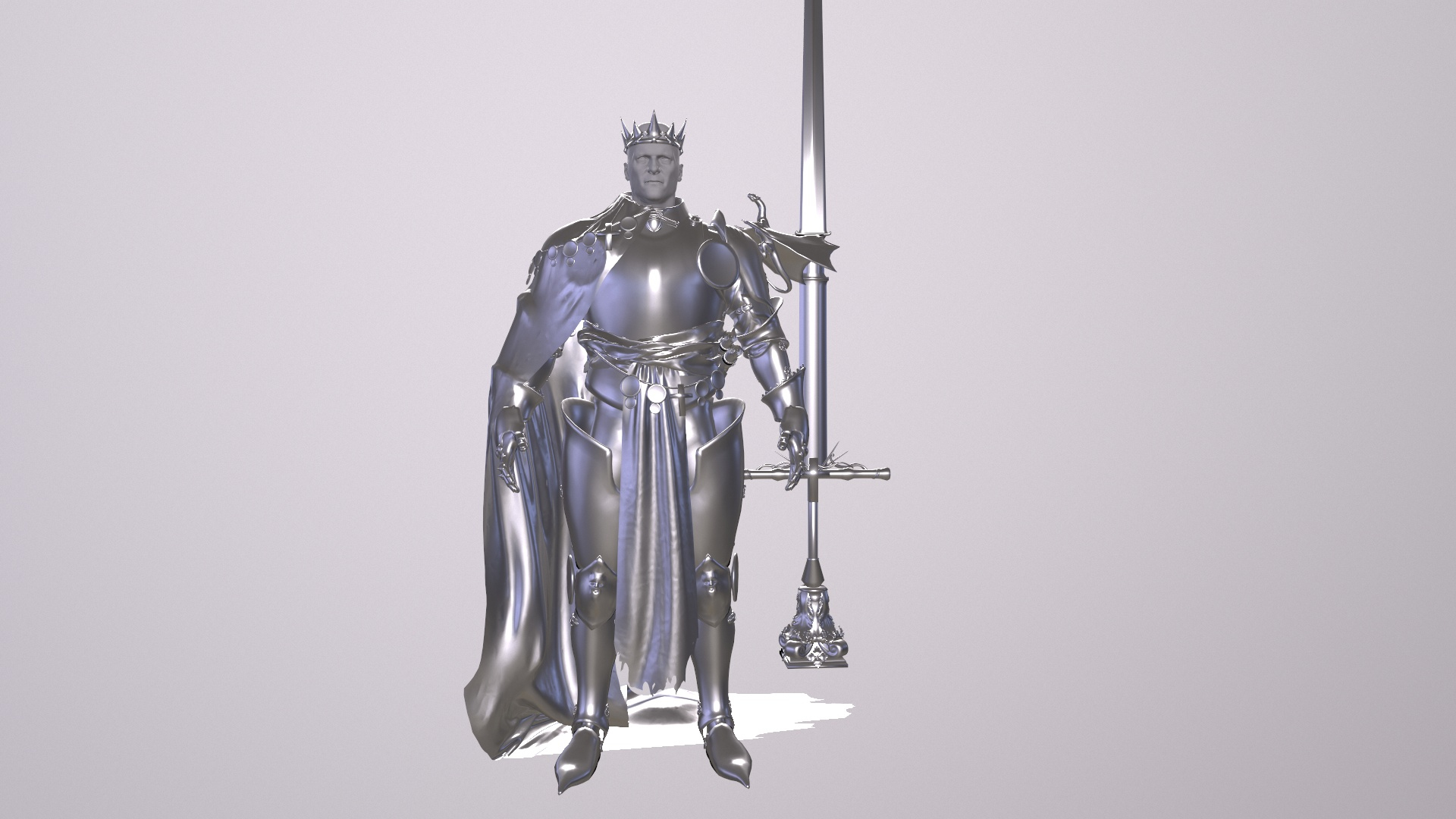 3D Medieval Knight - TurboSquid 2051516