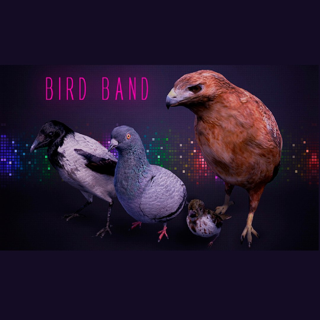 Vogelband 3D-Modell - TurboSquid 1835362