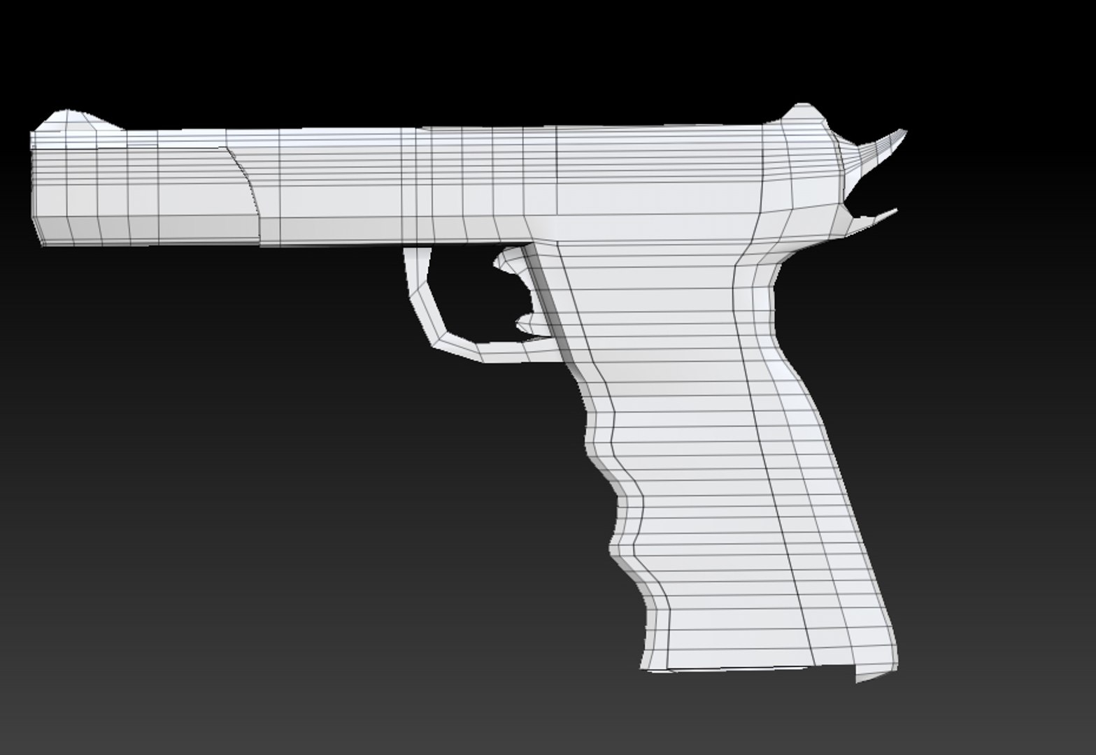 Gun 3d Model