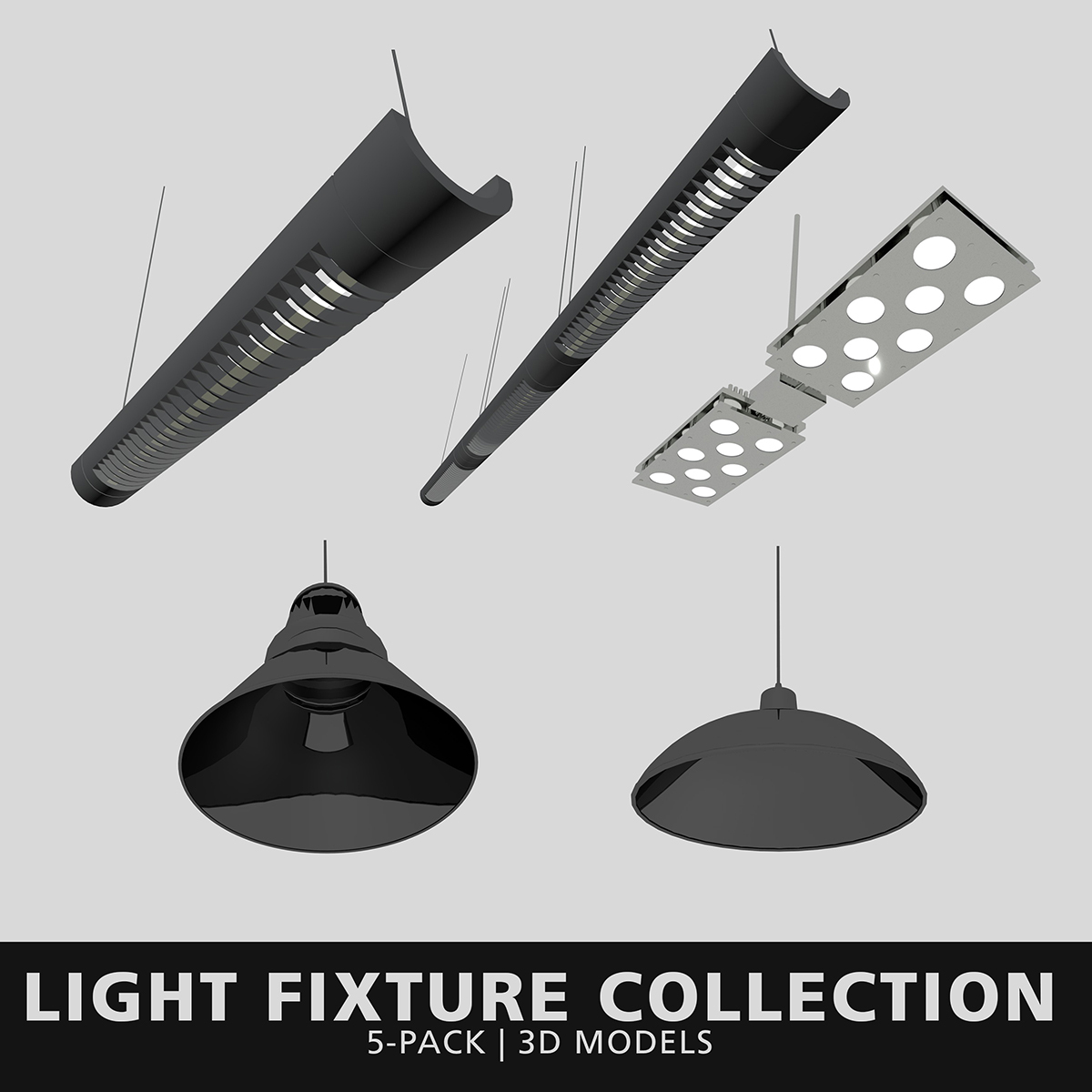 Light fixture 3D model - TurboSquid 1271078