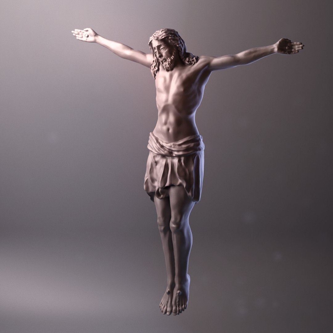 Jesus Cross 3D Model - TurboSquid 1154717