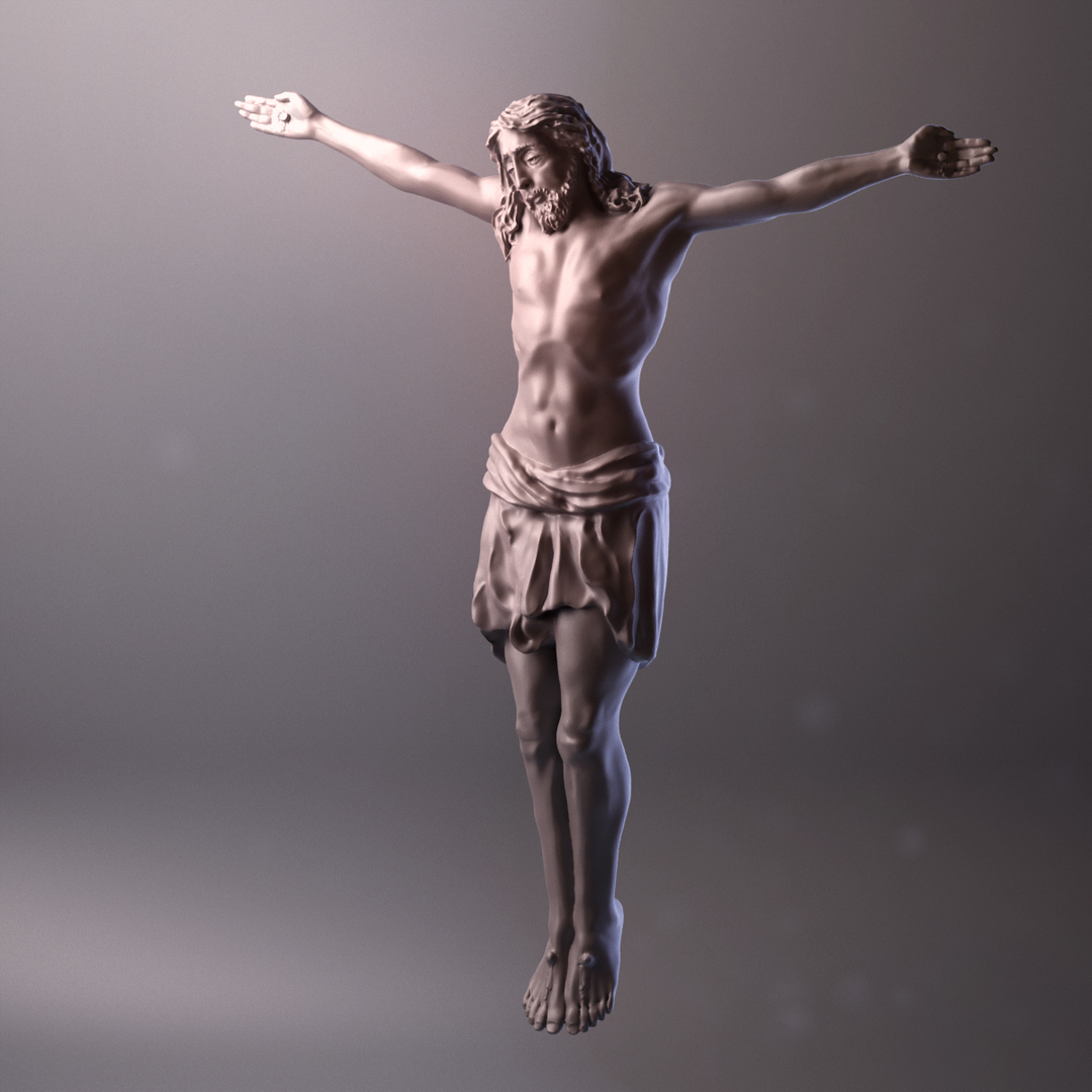 Jesus cross 3D model - TurboSquid 1154717