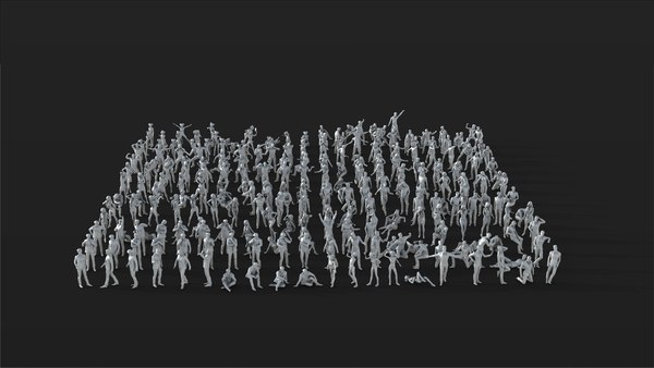 Crowd 3D Models for Download | TurboSquid