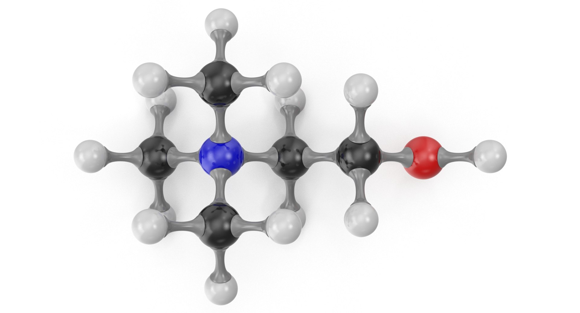 Choline molecular model - TurboSquid 1287153