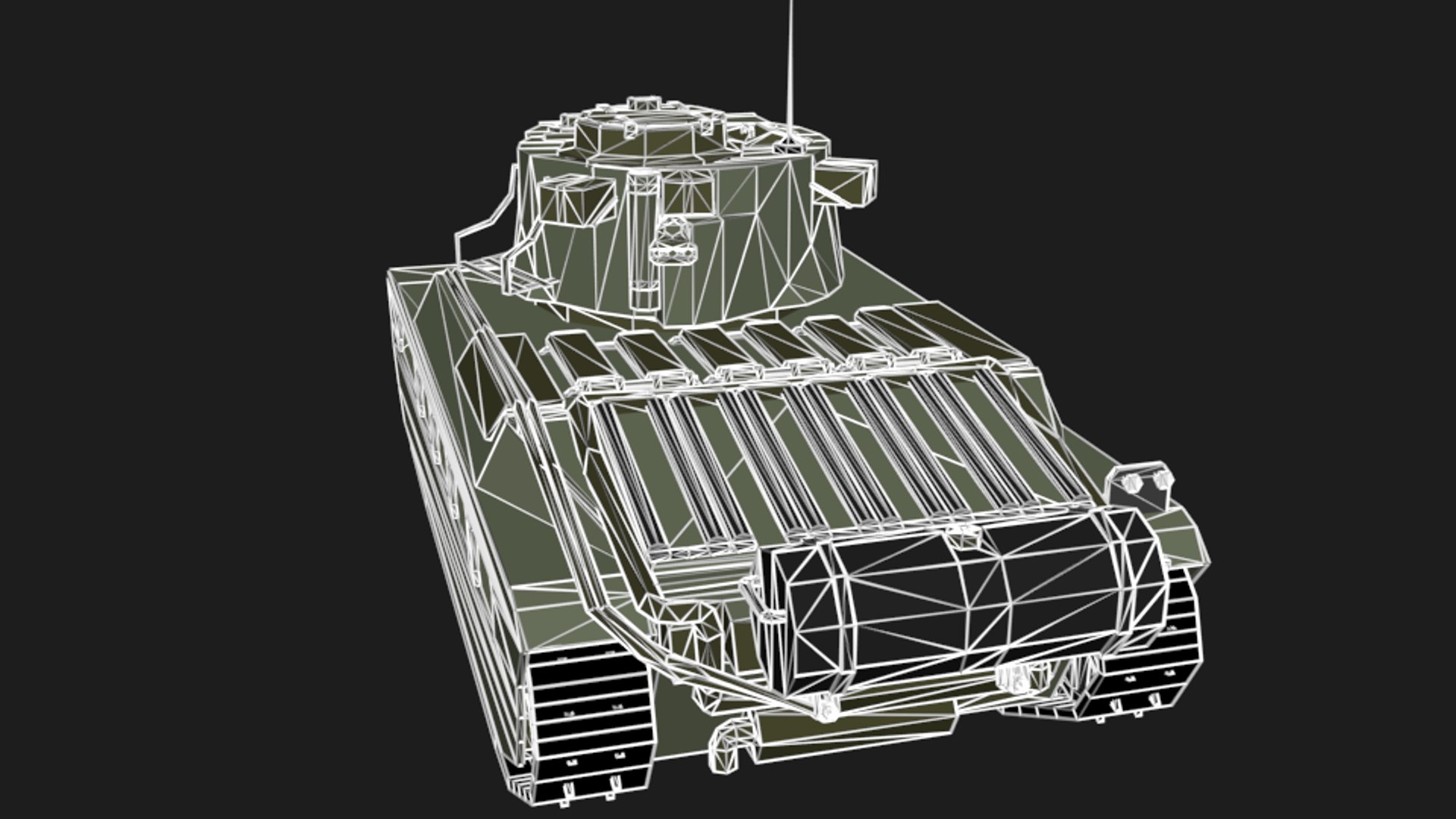 3D Matilda Isometric Tank - TurboSquid 1426650