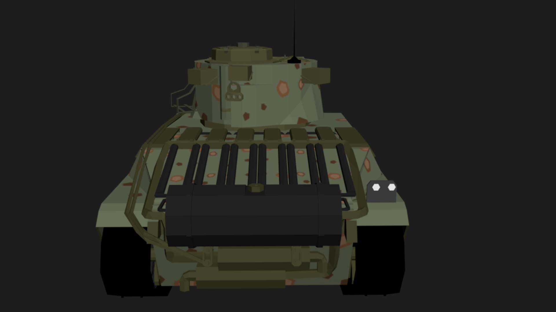 3D Matilda Isometric Tank - TurboSquid 1426650