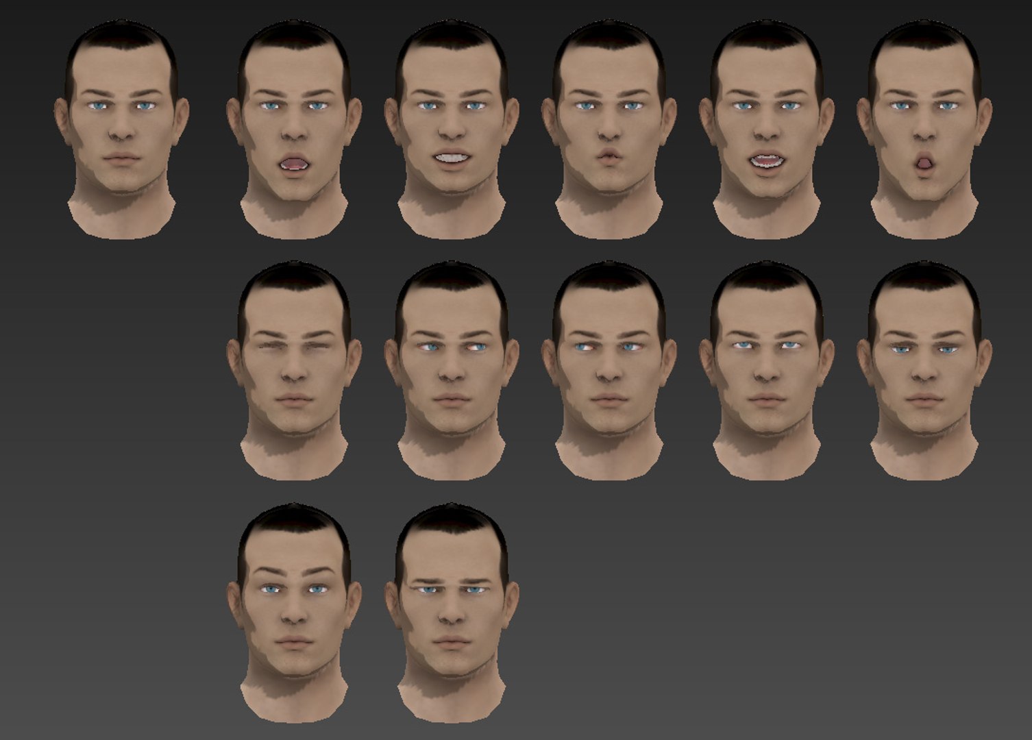 3D Basic Male Model - TurboSquid 1447874