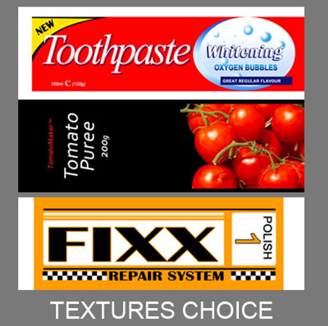 Tube Paste Toothpaste 3d Model