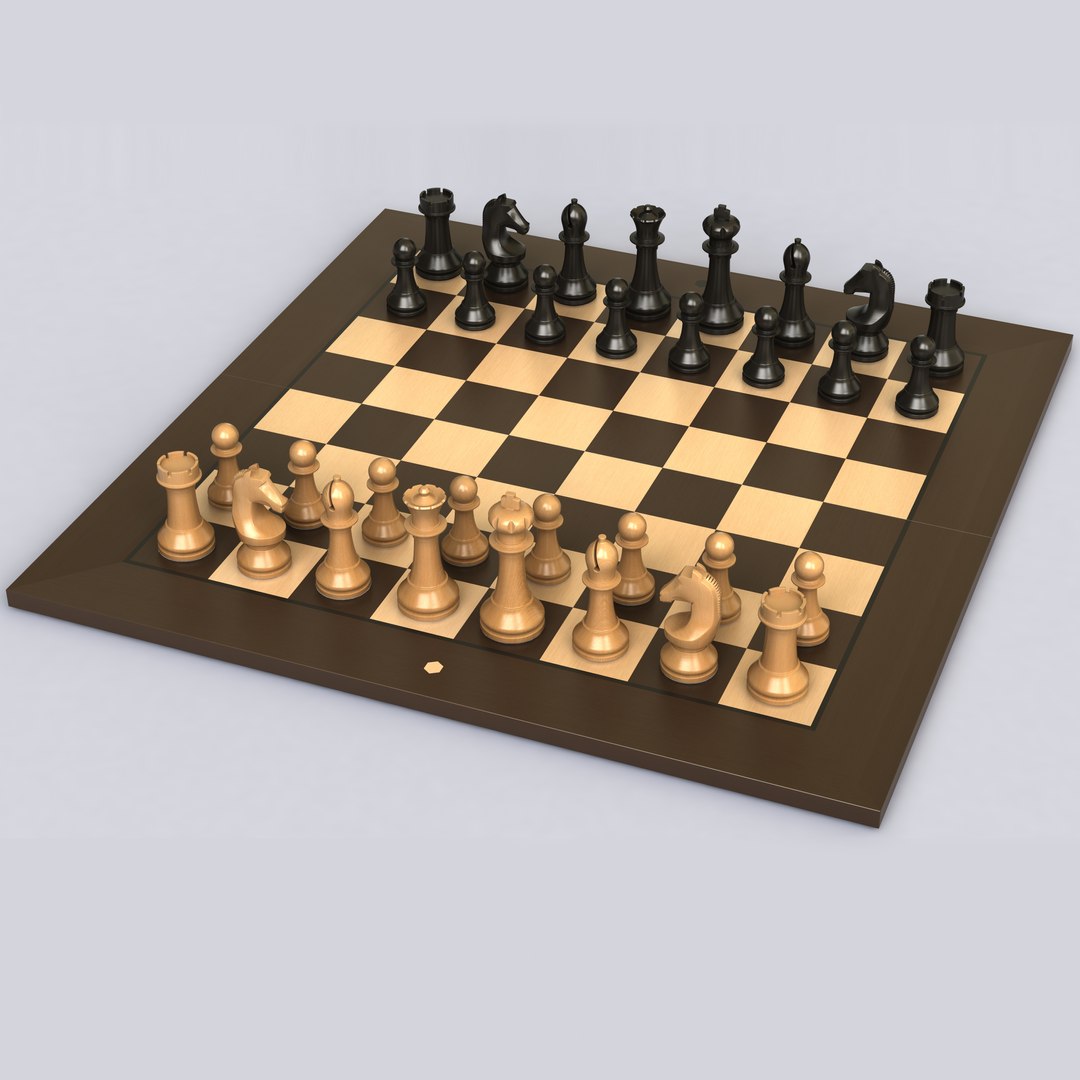3D Set Box Chess - TurboSquid 1187040