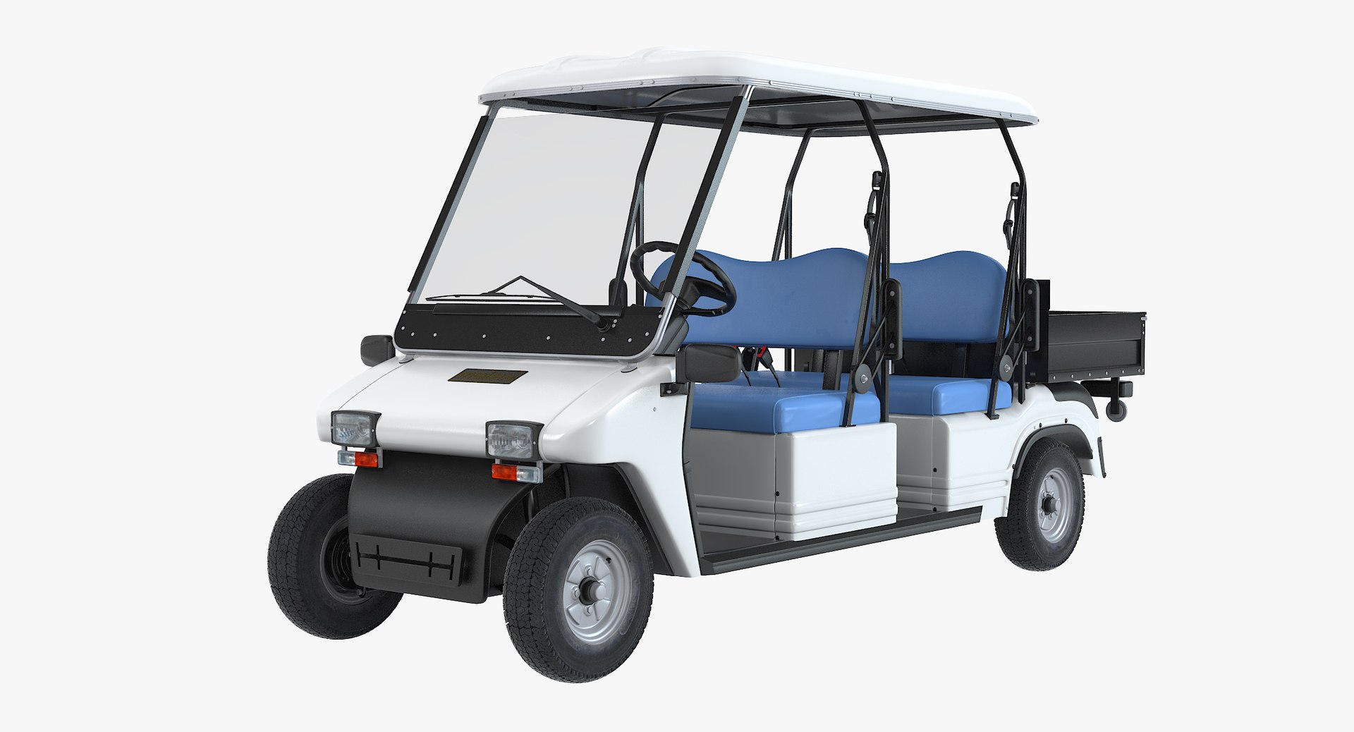 3d Model Melex Passenger Electirc