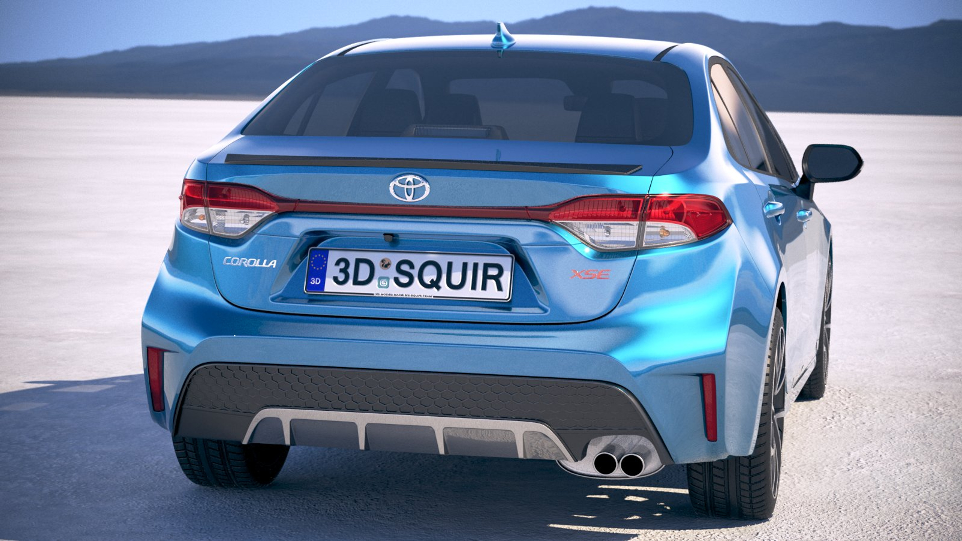 modelo 3d Toyota Corolla sedán regular 2020 - TurboSquid 1369466