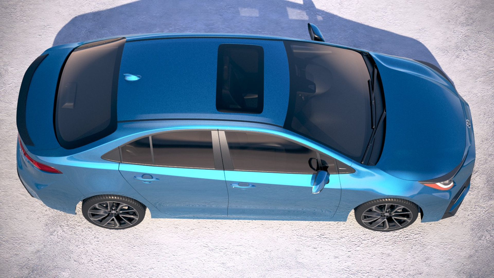 modelo 3d Toyota Corolla sedán regular 2020 - TurboSquid 1369466