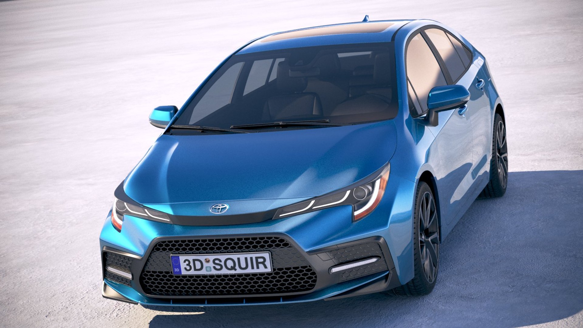 3D model toyota corolla sedan - TurboSquid 1369466