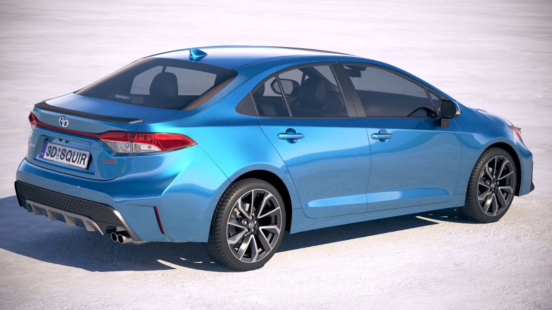 modelo 3d Toyota Corolla sedán regular 2020 - TurboSquid 1369466