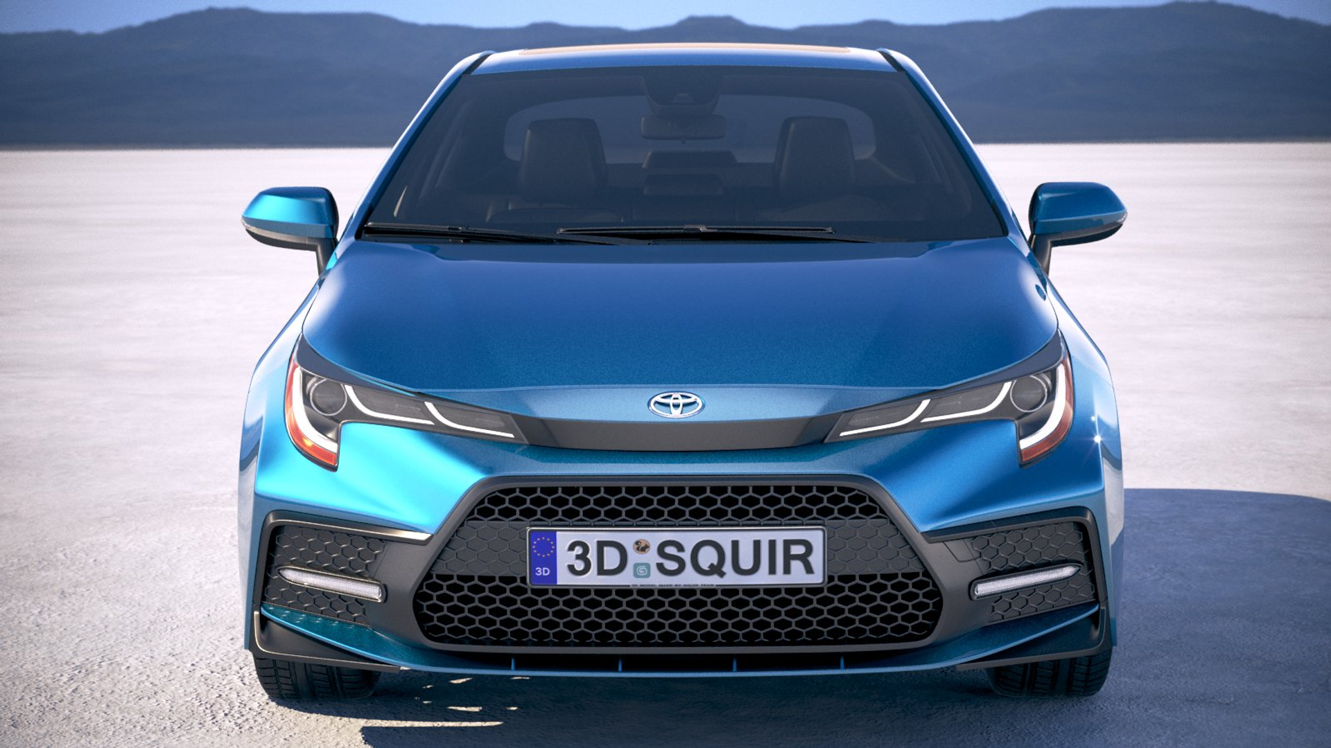 modelo 3d Toyota Corolla sedán regular 2020 - TurboSquid 1369466