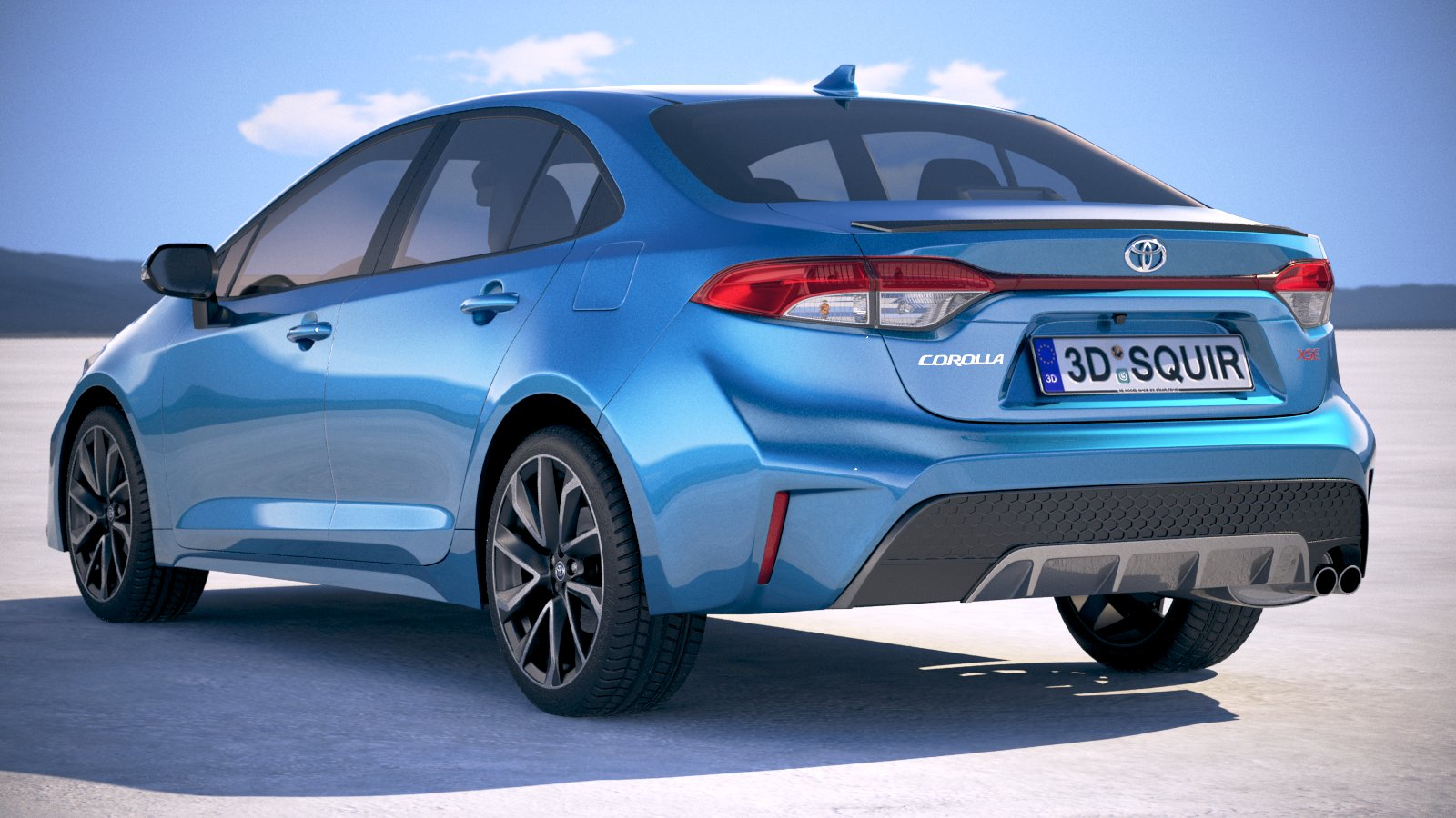 3D model toyota corolla sedan - TurboSquid 1369466