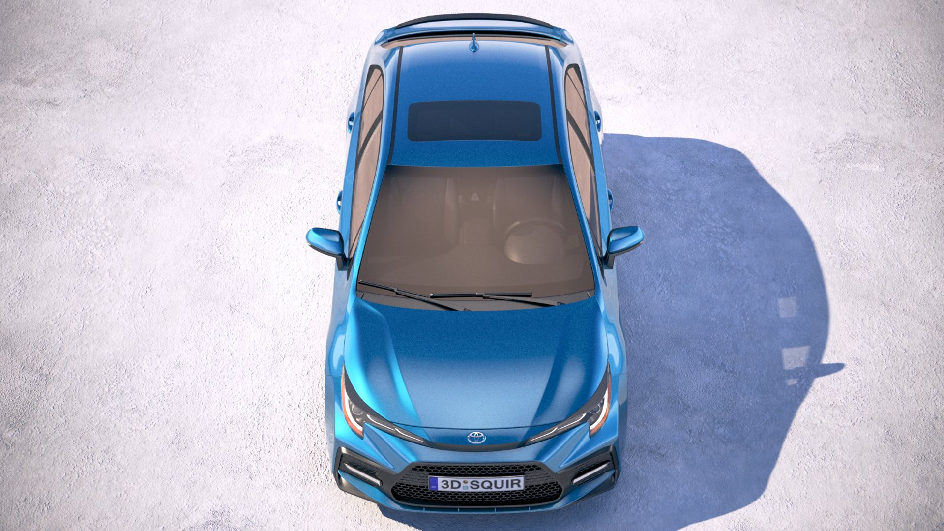 modelo 3d Toyota Corolla sedán regular 2020 - TurboSquid 1369466