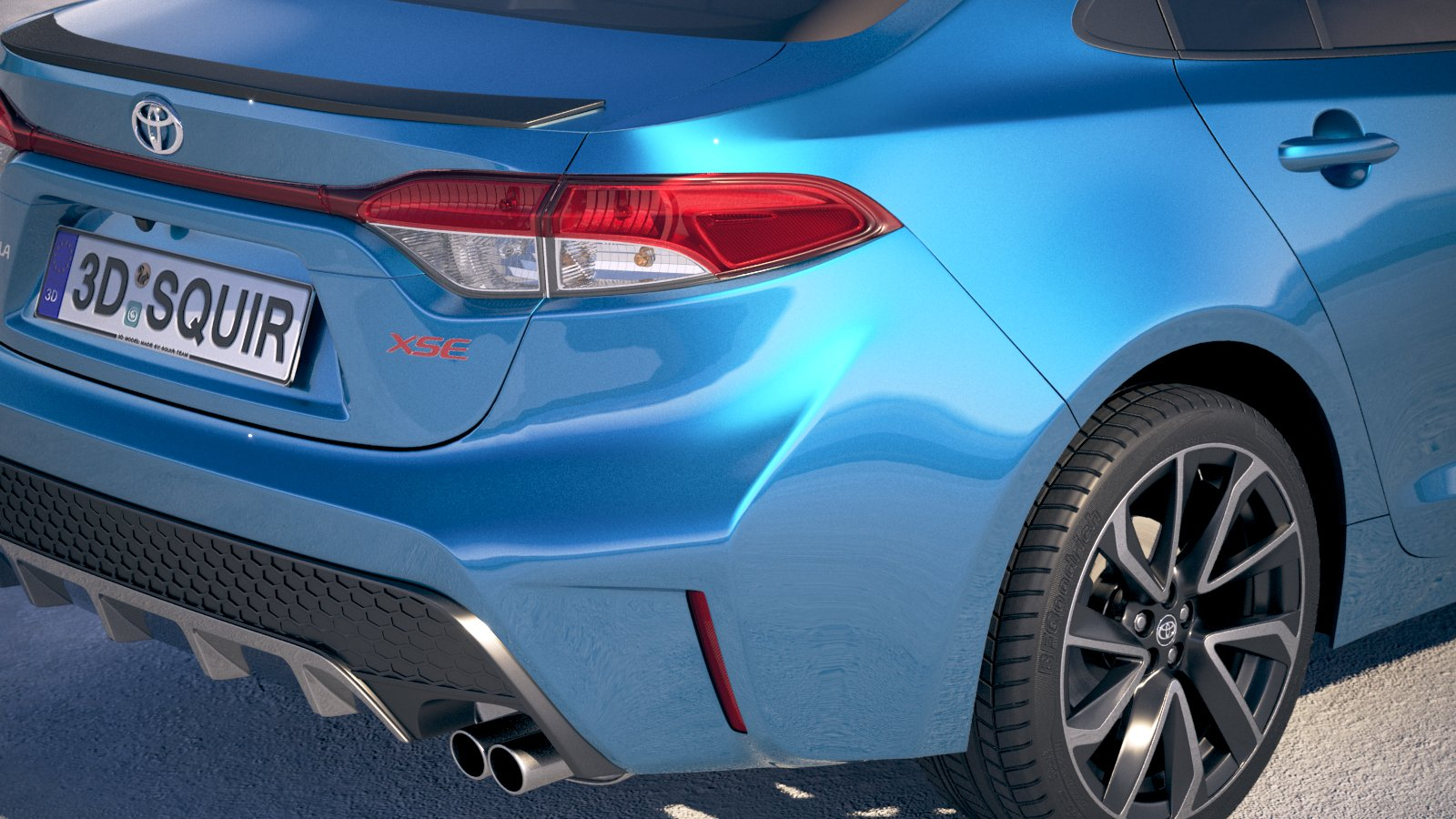 modelo 3d Toyota Corolla sedán regular 2020 - TurboSquid 1369466