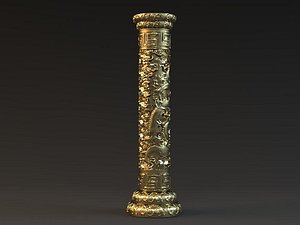 Column Dragon 3D Models for Download | TurboSquid