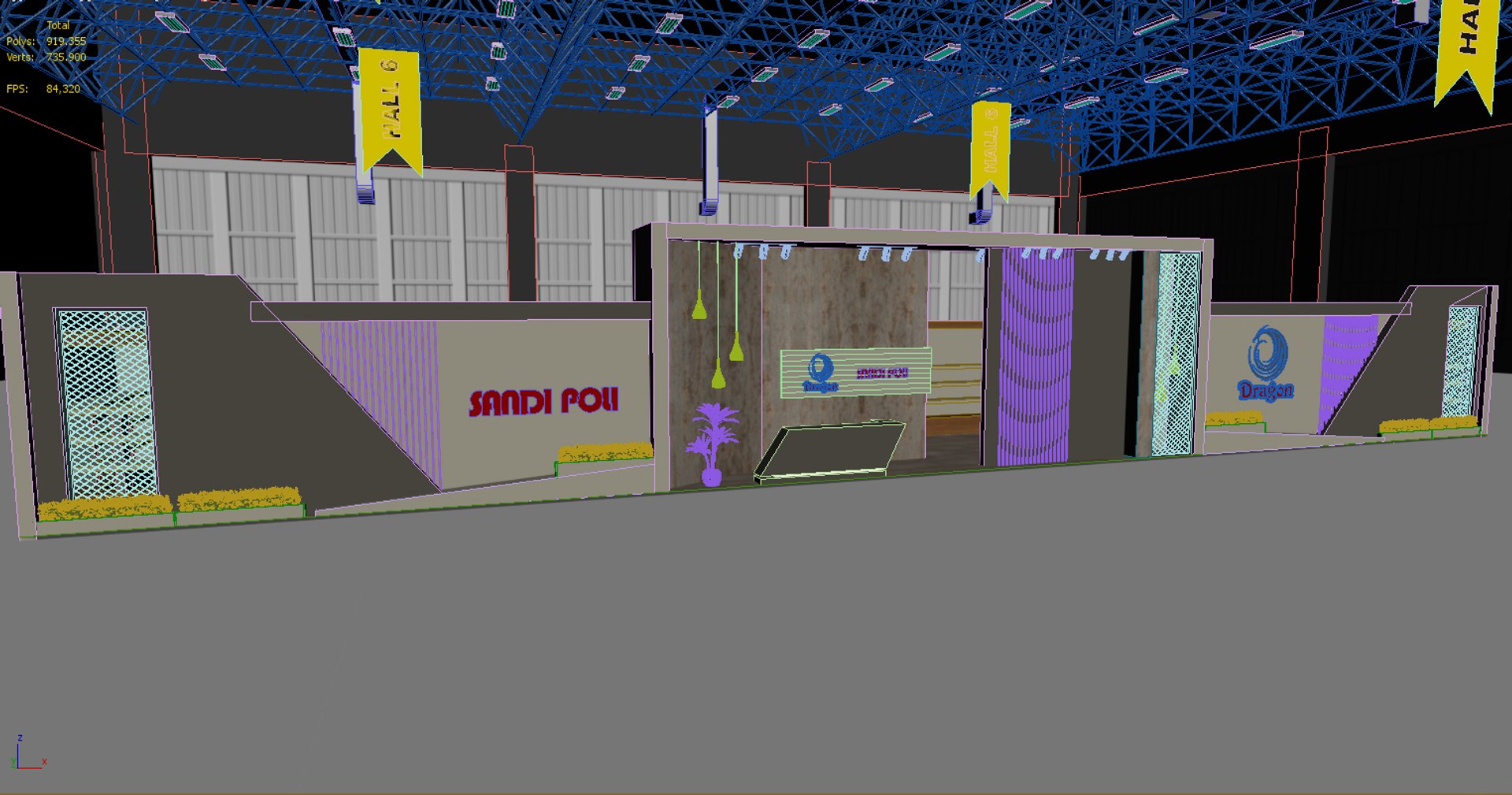 Fair Stand 3D - TurboSquid 1281305