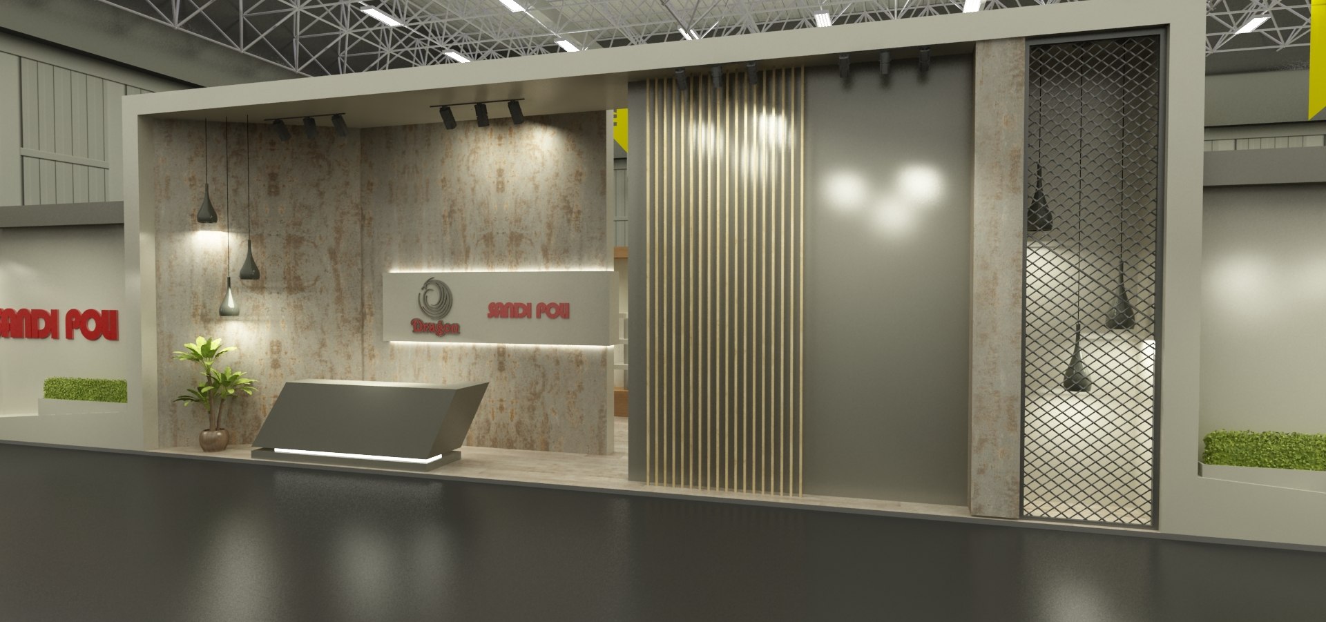 Fair Stand 3D - TurboSquid 1281305