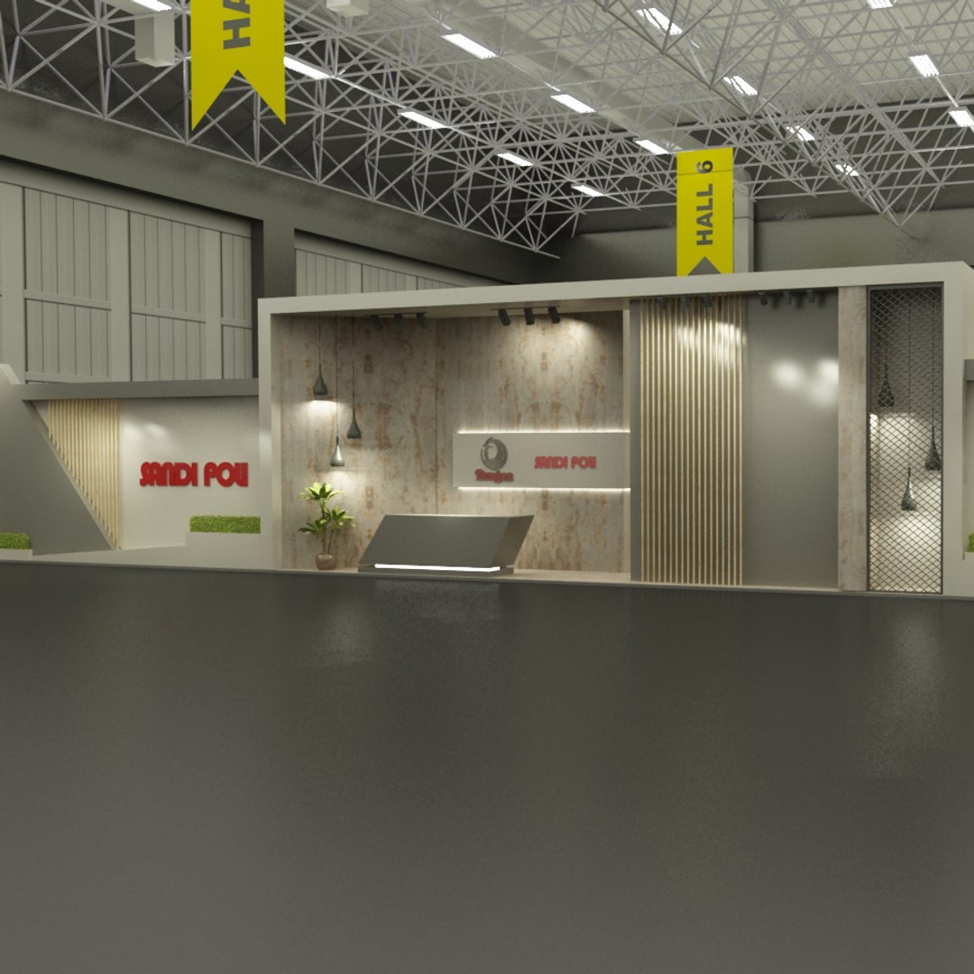 Fair Stand 3D - TurboSquid 1281305