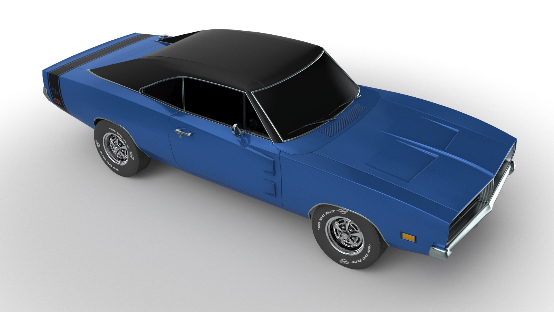 Muscle Car 3D Model - TurboSquid 2224059