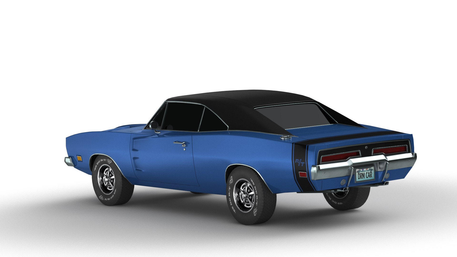 Muscle Car 3D Model - TurboSquid 2224059