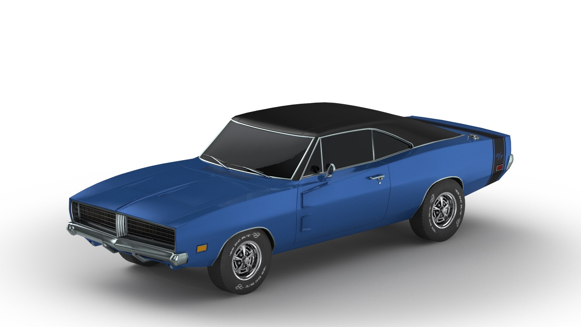 Muscle Car 3D Model - TurboSquid 2224059