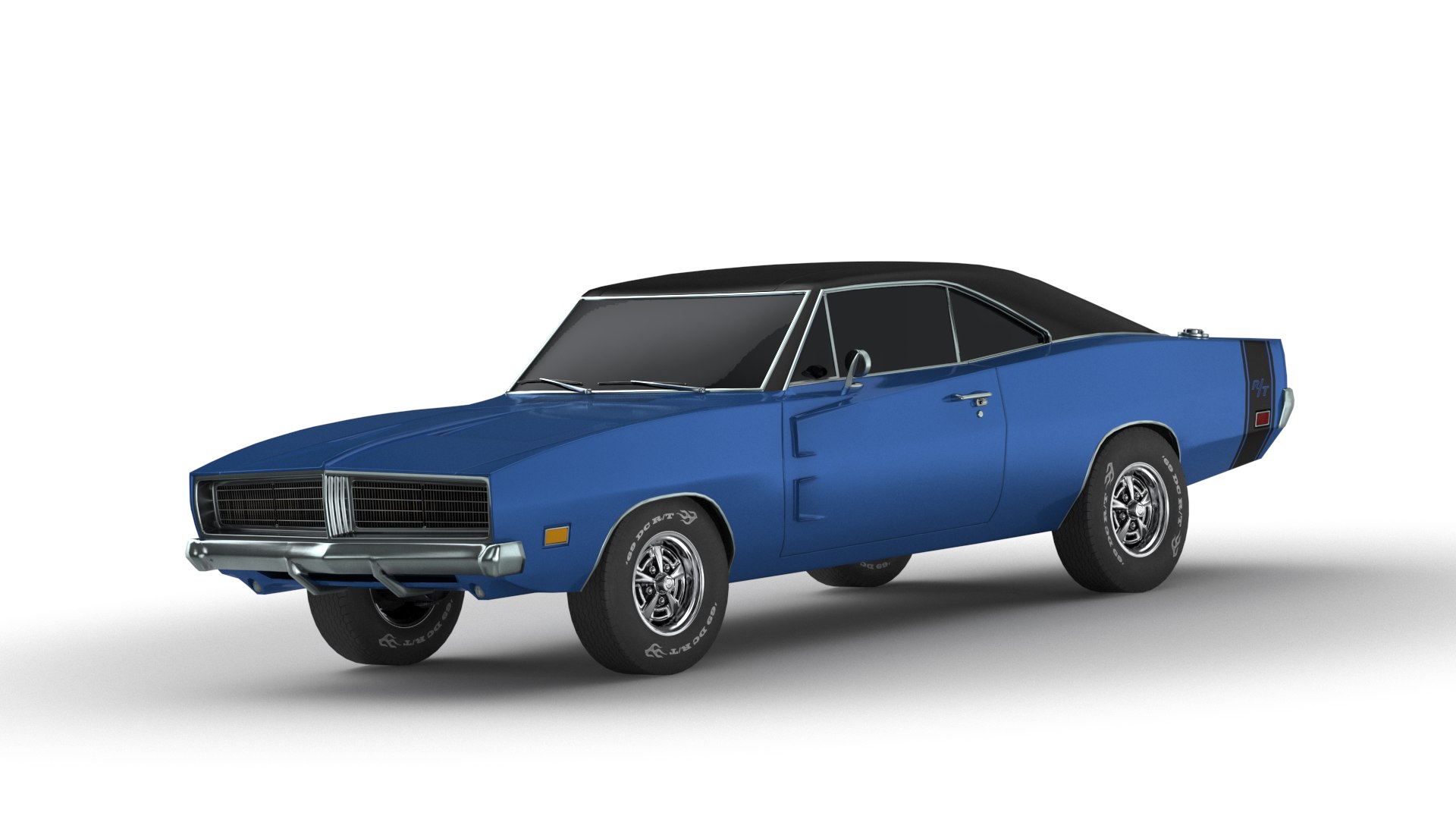 Muscle Car 3D Model - TurboSquid 2224059