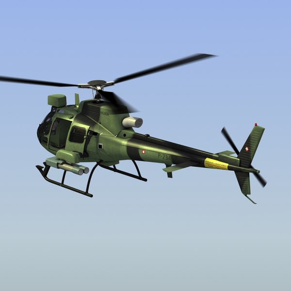 Eurocopter AS550 3D Models for Download | TurboSquid