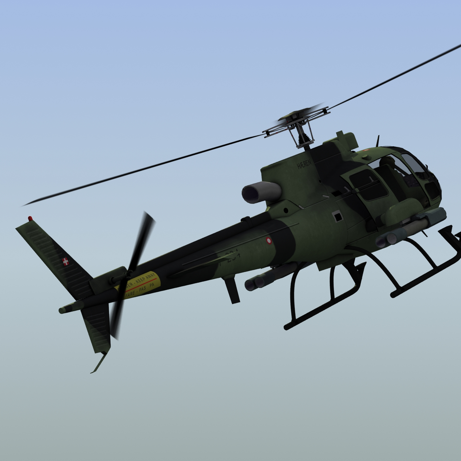 AS550 Fennec C2 LW 3D 모델 - TurboSquid 684570