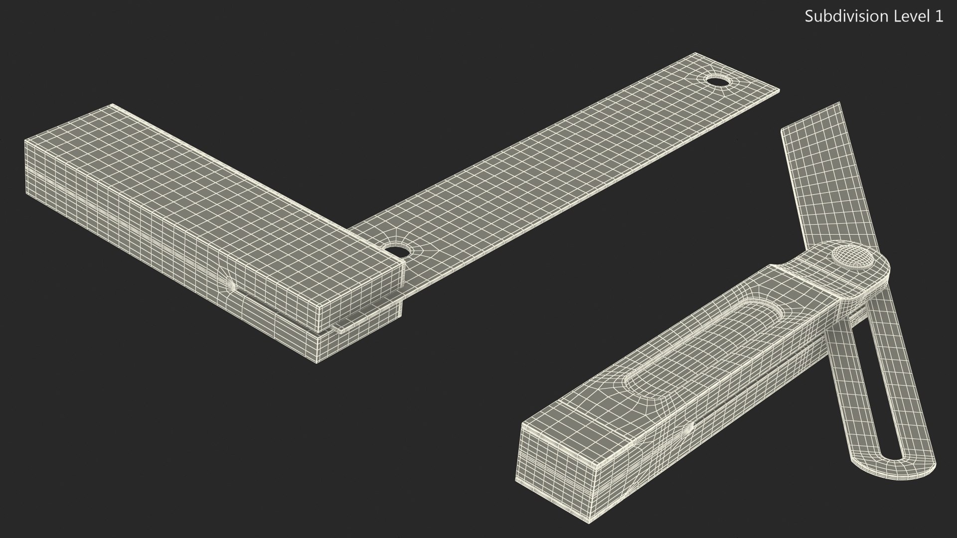 Sliding T Square Setting 3D Model - TurboSquid 1486779