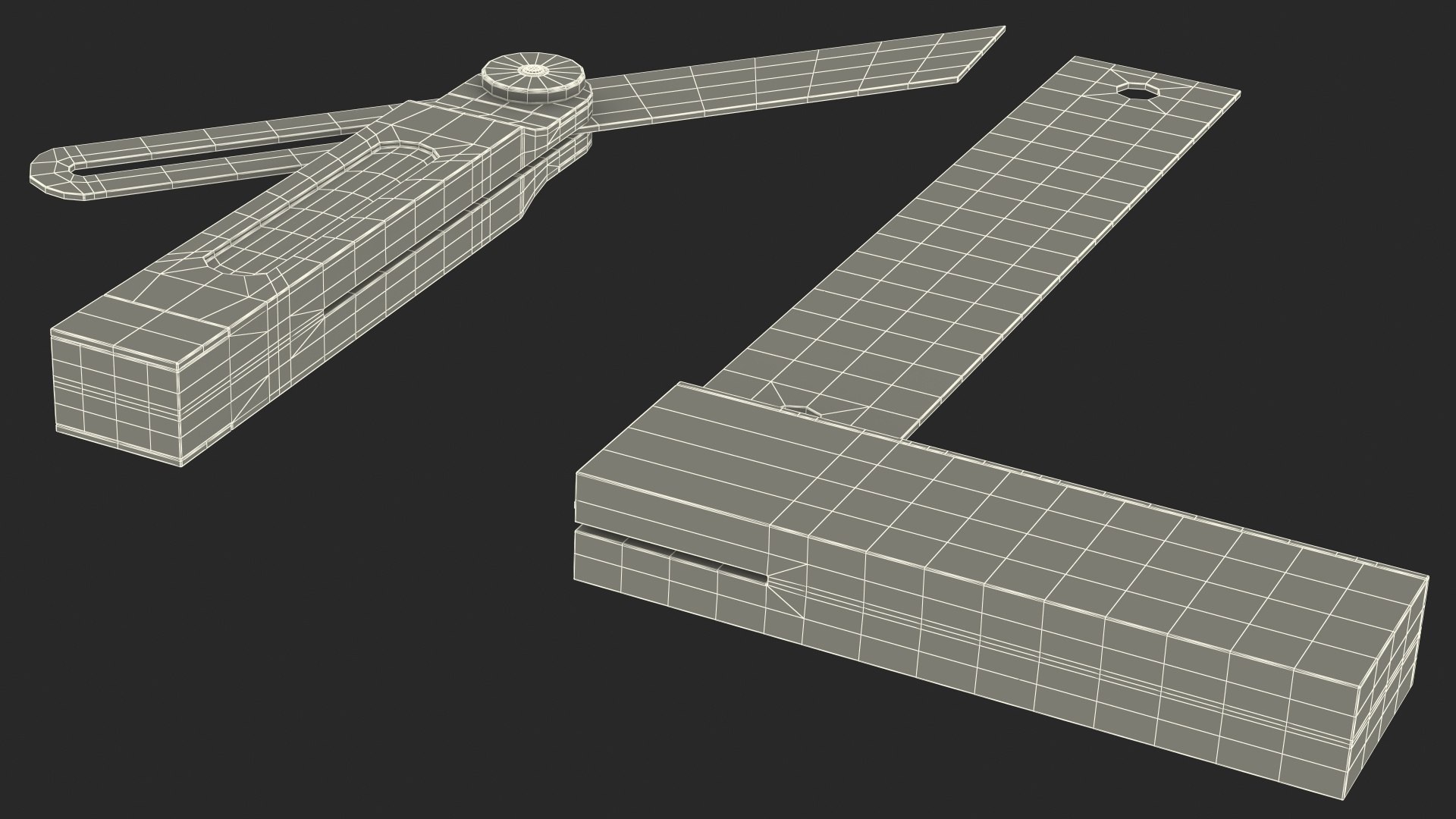 Sliding T Square Setting 3D Model - TurboSquid 1486779
