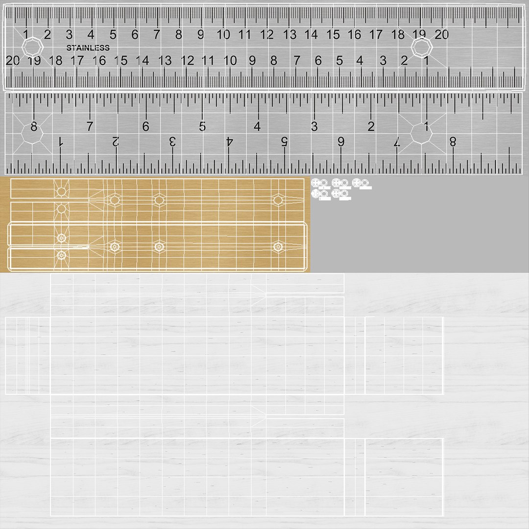 Sliding T Square Setting 3D Model - TurboSquid 1486779