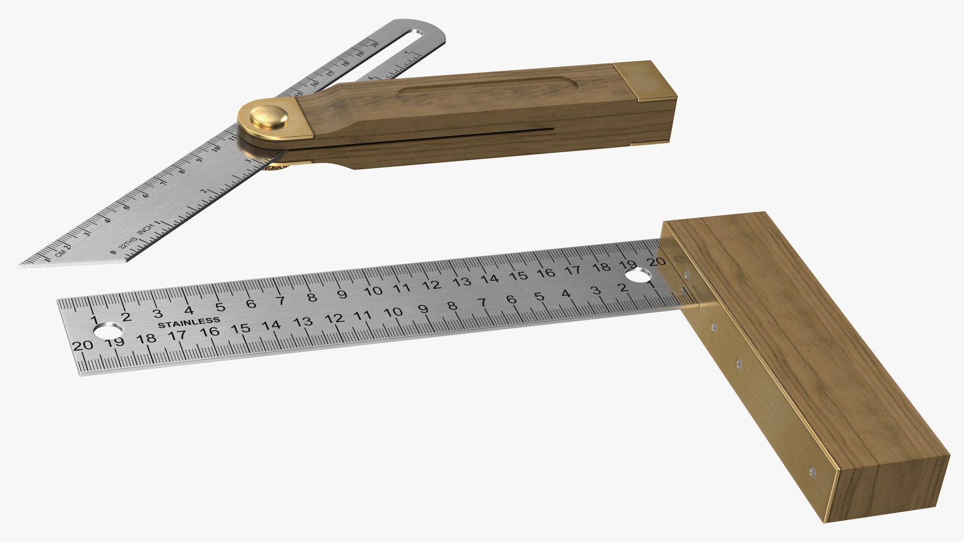 Sliding T Square Setting 3D Model - TurboSquid 1486779