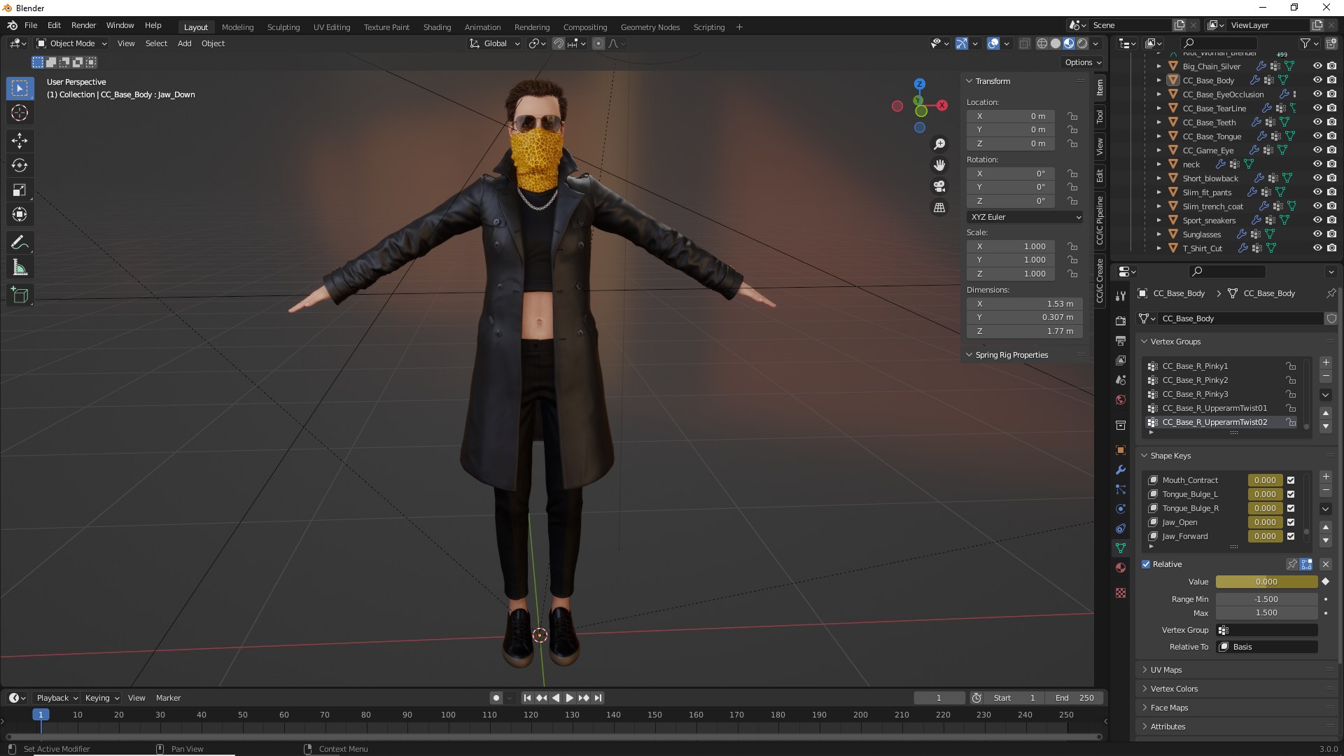 Mafia Gang Riot Woman 3D - TurboSquid 2147527