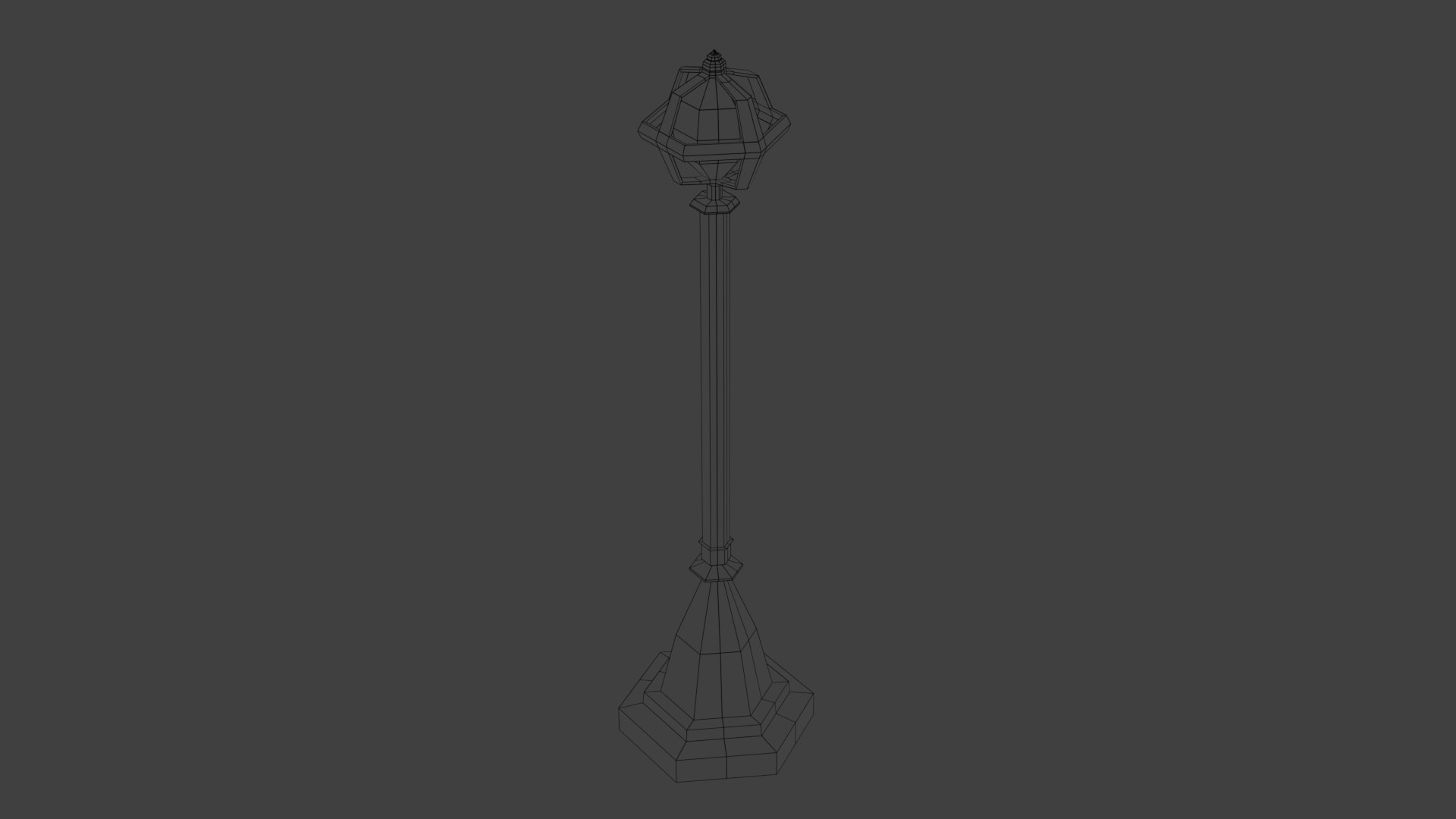 3D Lamp Post 1 - TurboSquid 1933665
