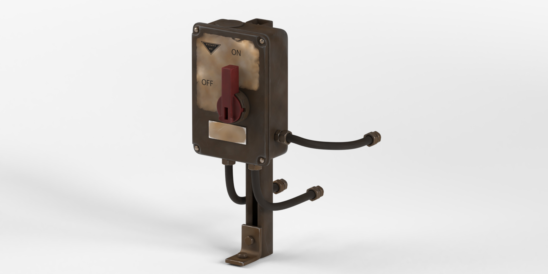 3D Power Switch Industrial - TurboSquid 1236790