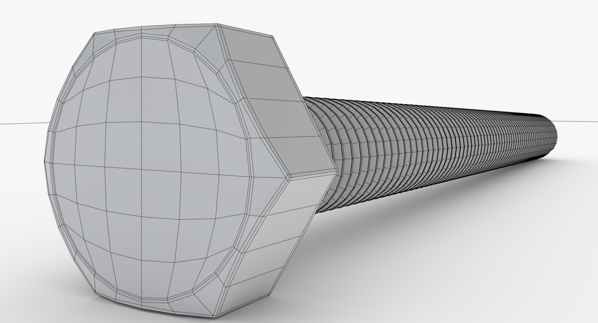 3D hex bolt m6x70 - TurboSquid 1394537