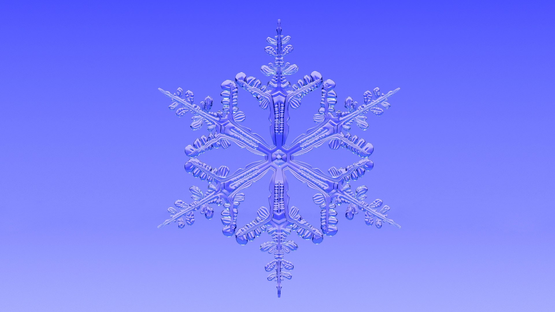 3D Snowflake - High Detailed Model Model - TurboSquid 1926589
