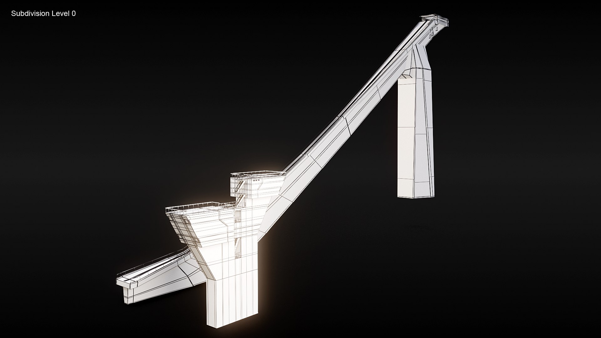 Ski Jumping Ramp And Judges Tower 3D - TurboSquid 2136068