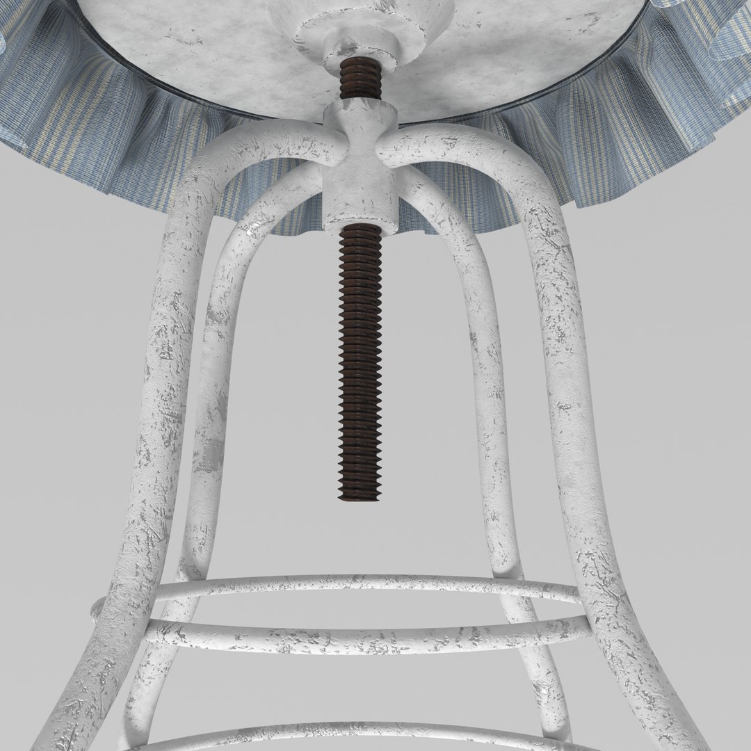 3D Vintage screw chair - TurboSquid 1949337