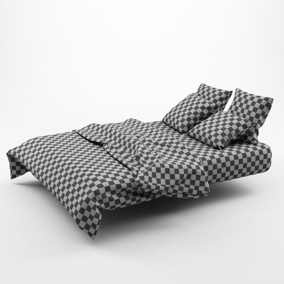 Bed Linen 3d Model