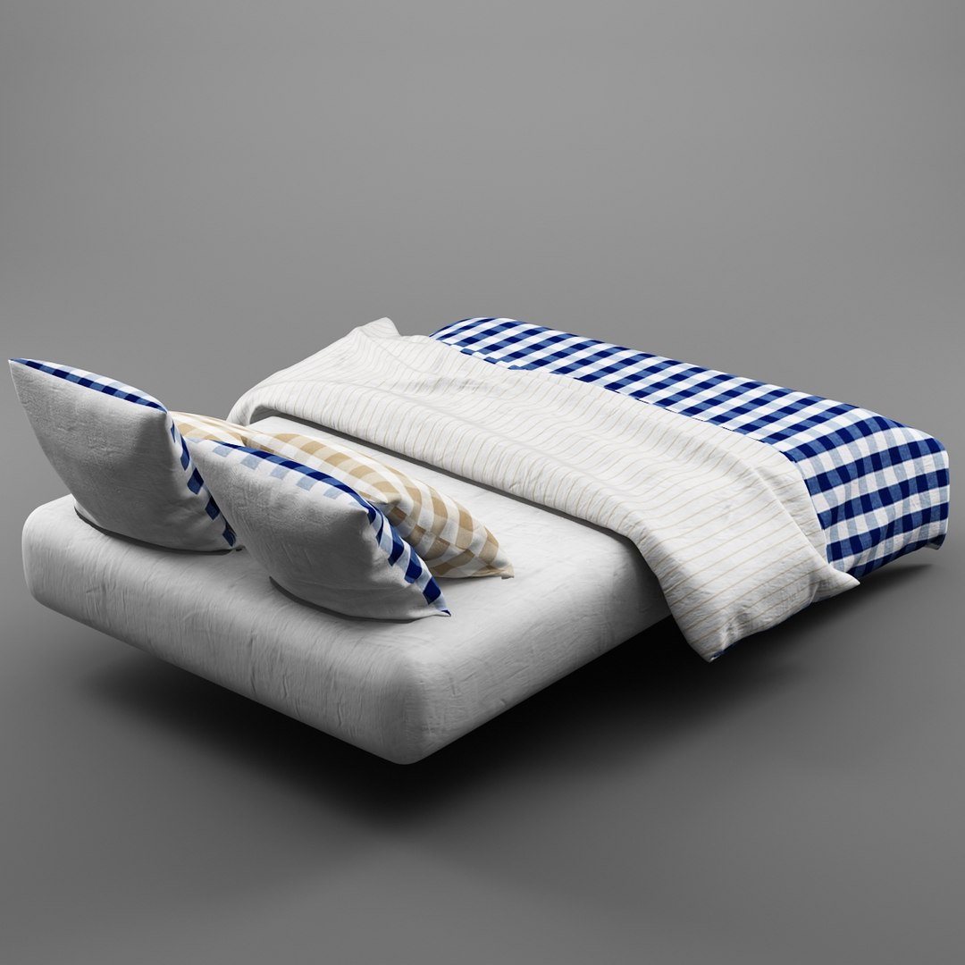 Bed Linen 3d Model